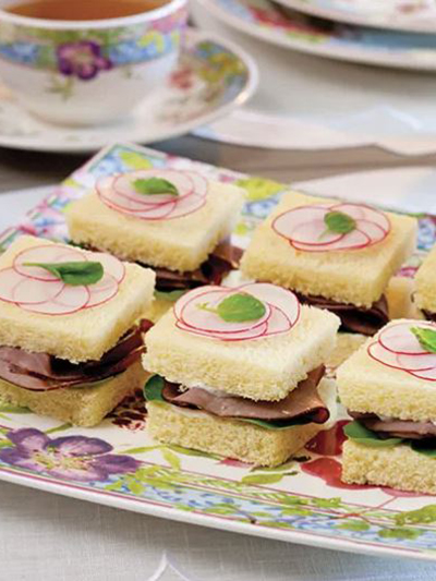 Tea Party Food Ideas - Savory Edition